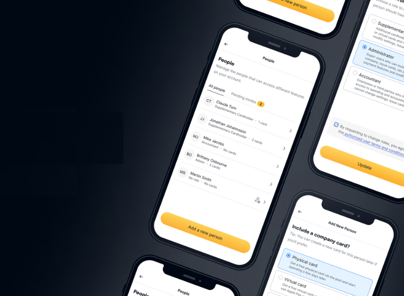 Introducing Our New Feature: People Management | Capital on Tap