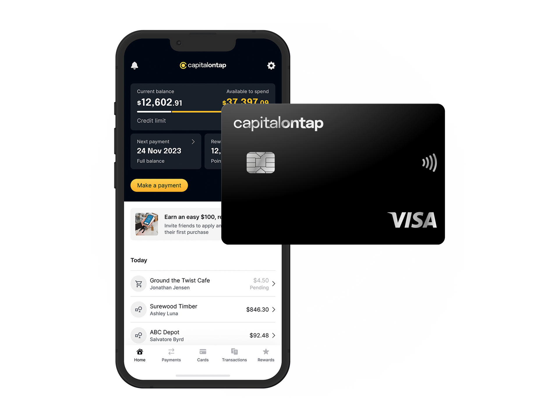 Download Our Mobile App | Capital on Tap